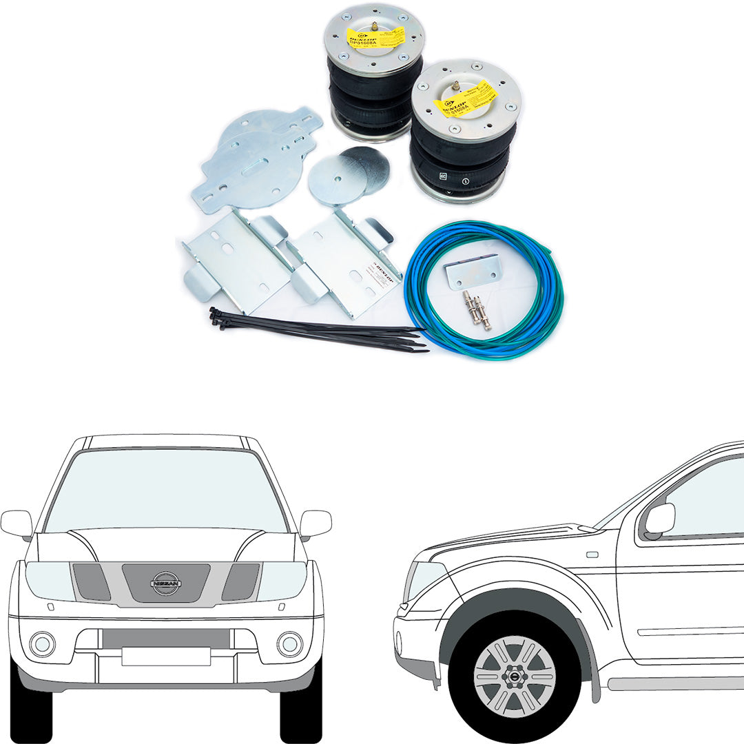 Dunlop Air Suspension Kit - NISSAN NAVARA Single, King, Double Cab D21 ...